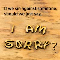 If we sin against someone, must we confess our sin to them? | NeverThirsty