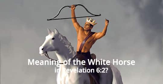 What is the meaning of the white horse in Revelation 6:2? | NeverThirsty