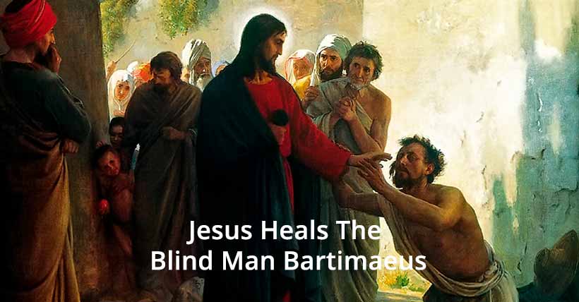 Jesus Healing Blind Man