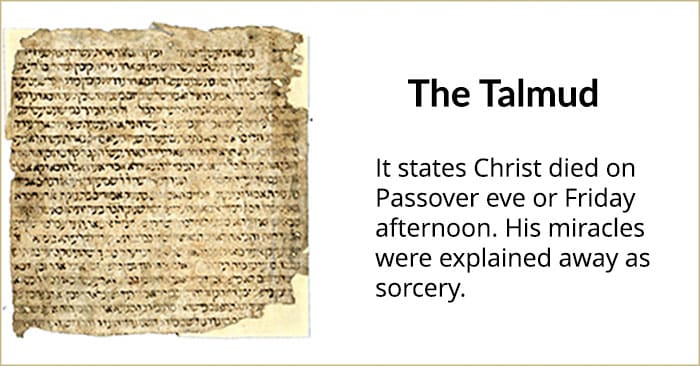 The Talmud — Says on the eve of the Passover Christ died | NeverThirsty
